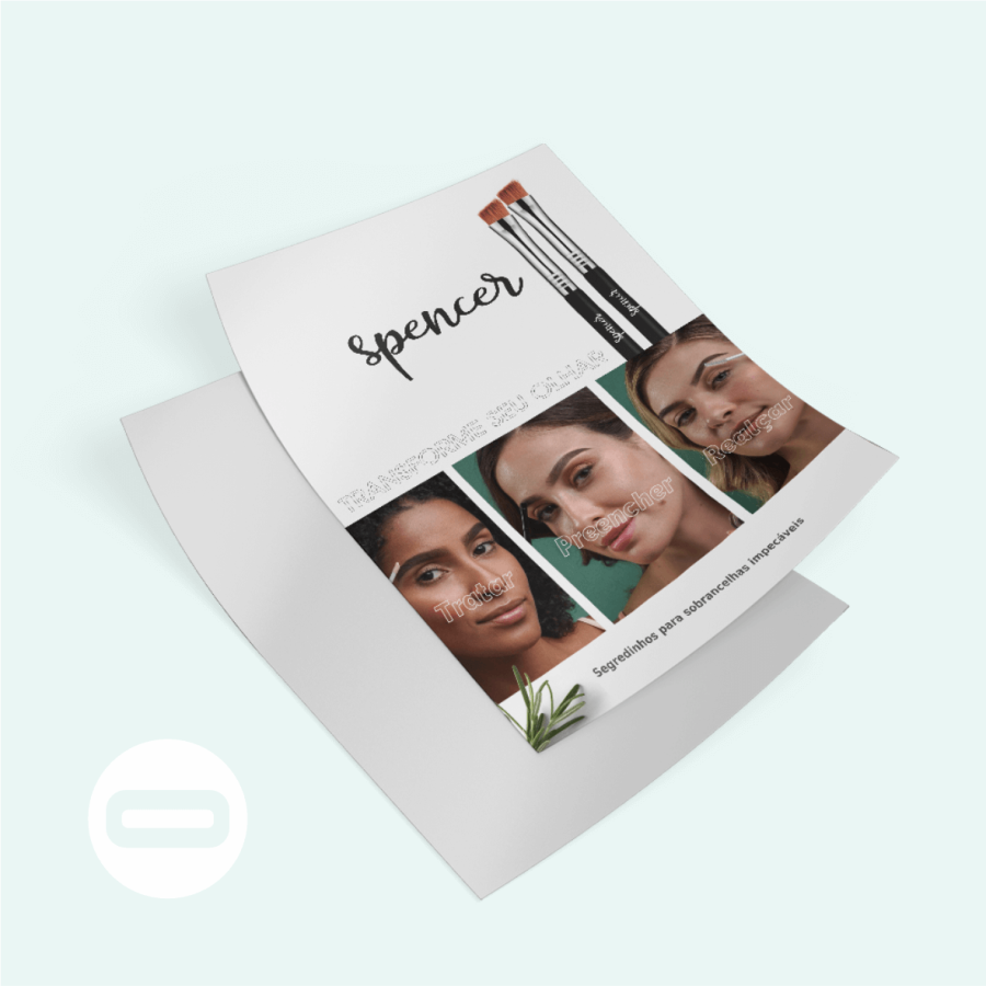 Folheto 14,8x21 cm Papel Couché Fosco 170g/m² 4x0 Sem Revestimento ...